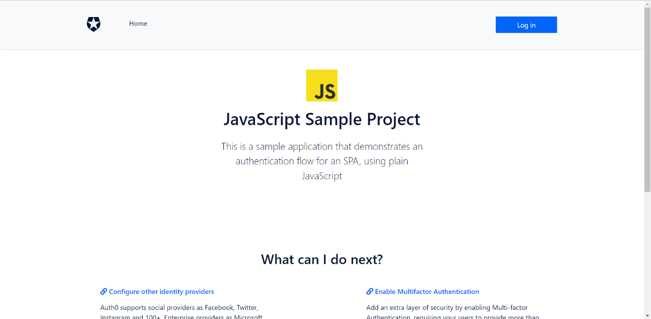 Realization of custom logic using Auth0 Actions function (customization of MFA requirements ...