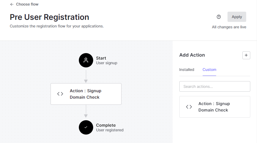 Auth0 Actions機能を利用したカスタムロジック実現（登録禁止メールドメインチェック） - セキュリティ事業 - マクニカ