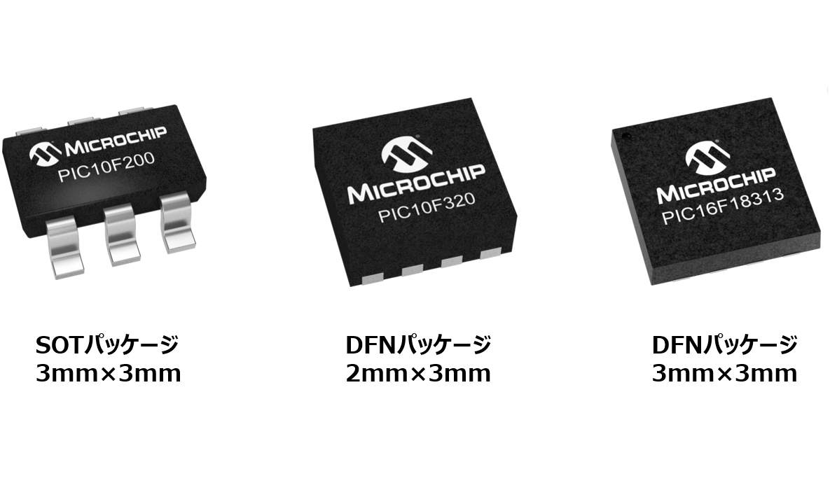 Microchip社 8bit MCU 少ピンソリューション - Microchip - マクニカ