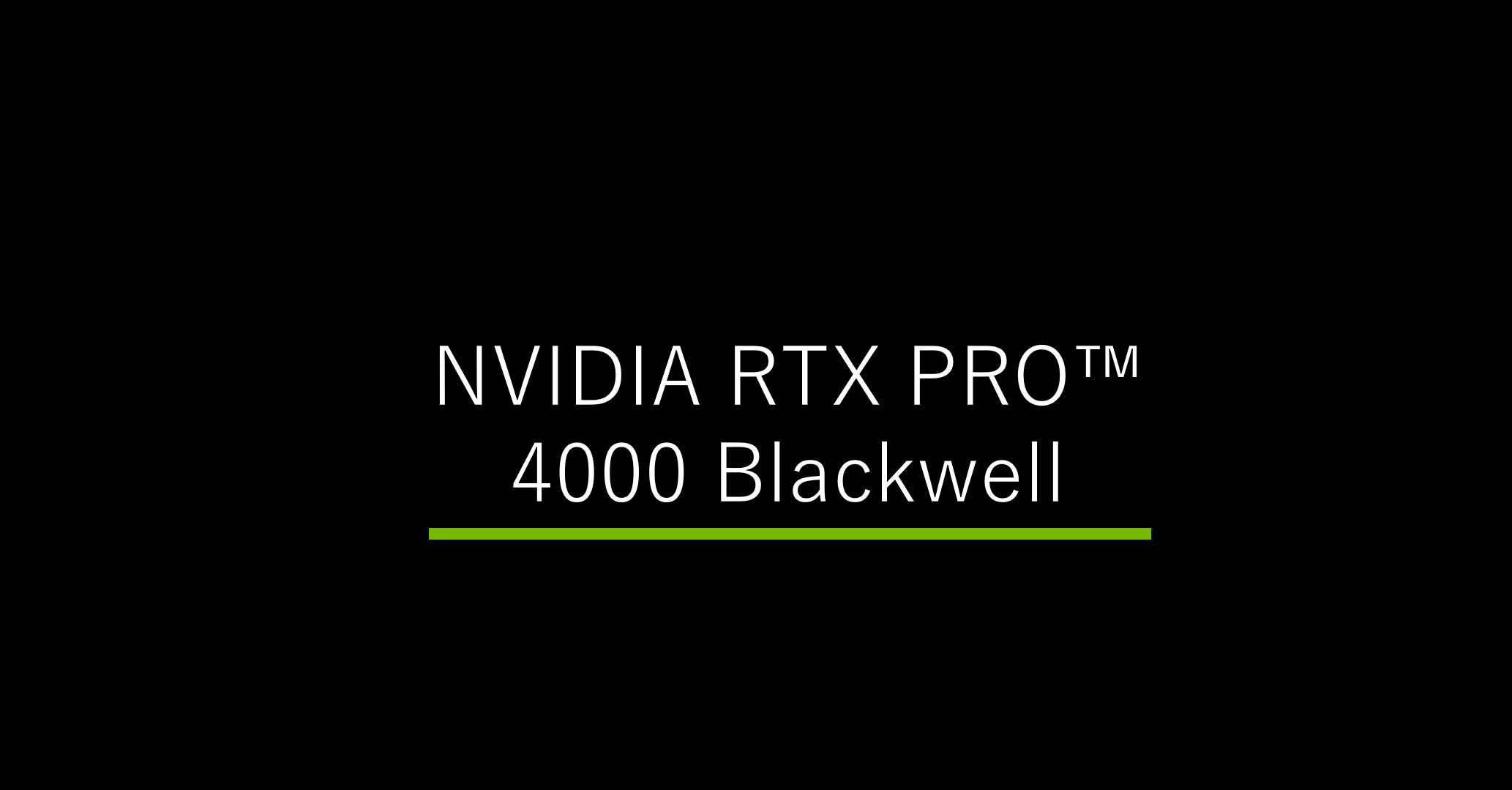 NVIDIA RTX PRO™ 4000 Blackwell Desktop GPU - NVIDIA - マクニカ
