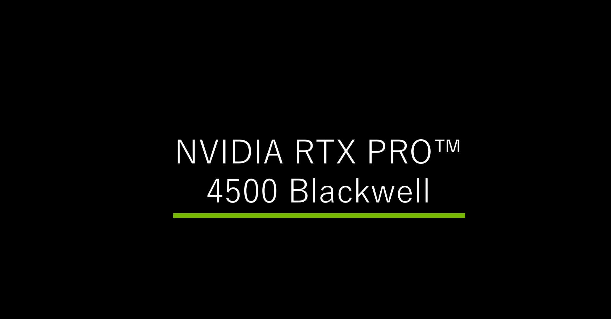 NVIDIA RTX PRO™ 4500 Blackwell Desktop GPU - NVIDIA - マクニカ